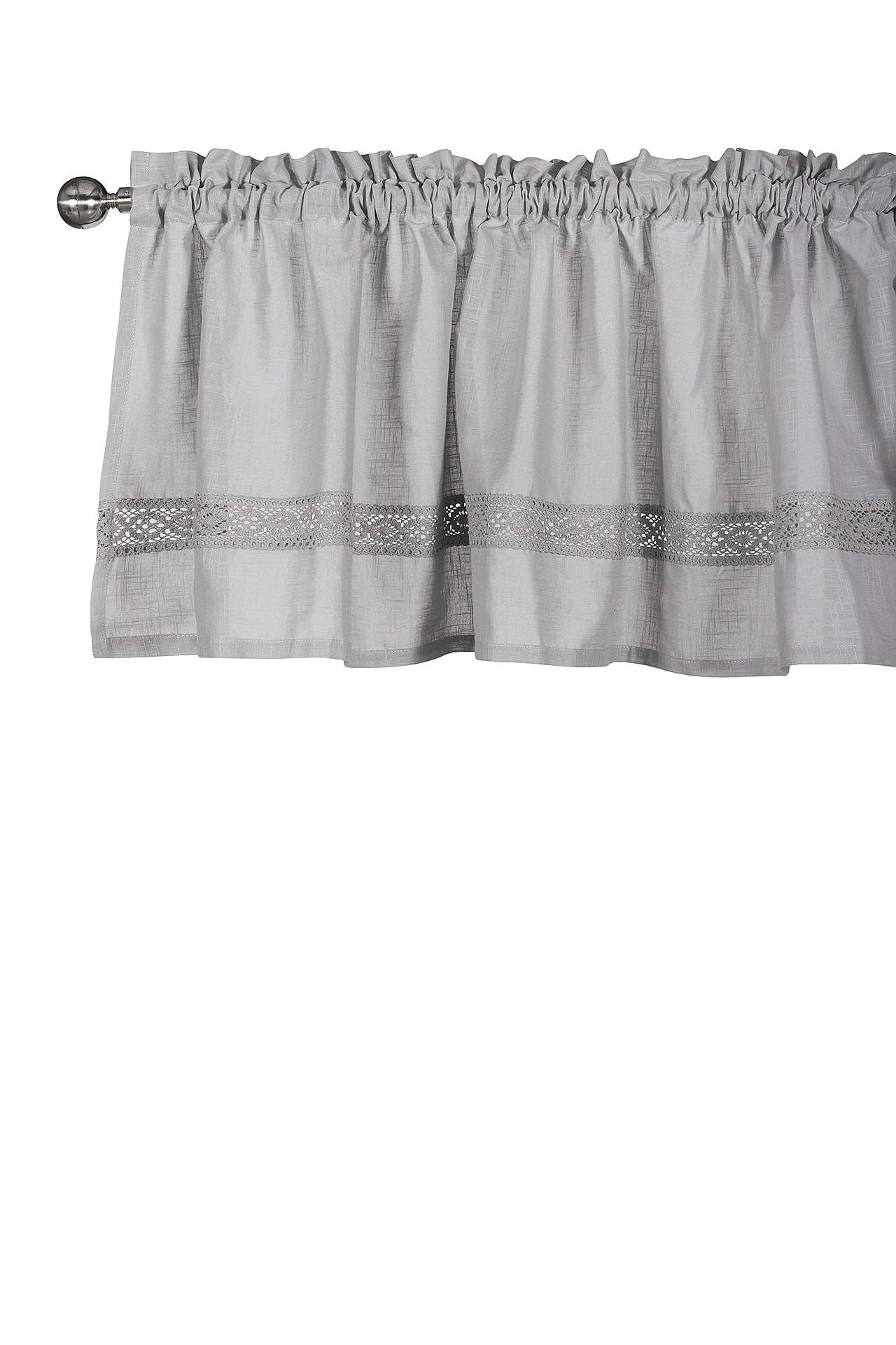 Gardinkappe med blonder Monica fra Cellbes | Cellbes