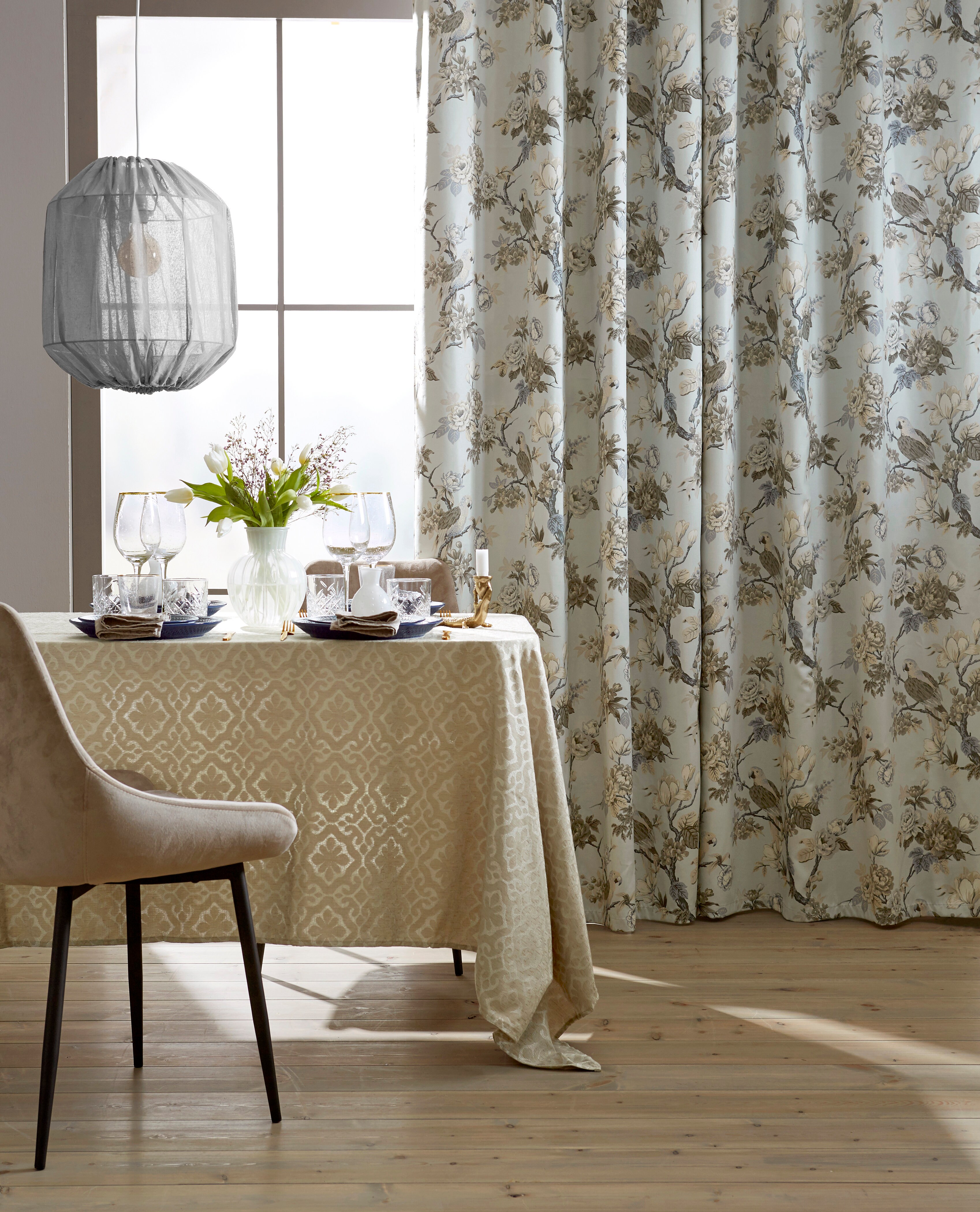 Lystette gardiner maljer Birdy 2-pack