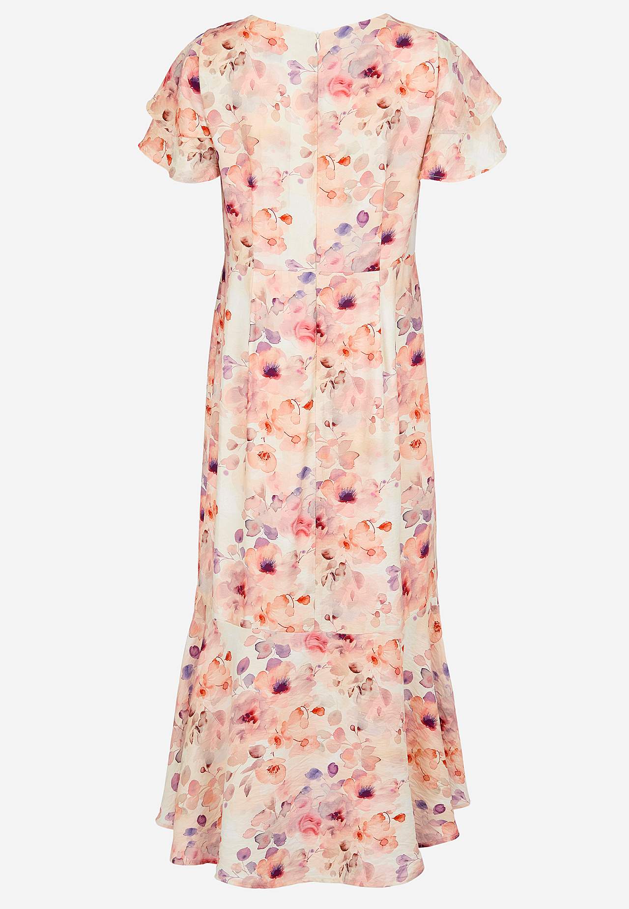 Volangkjole med sommerfugleærmer | Cellbes