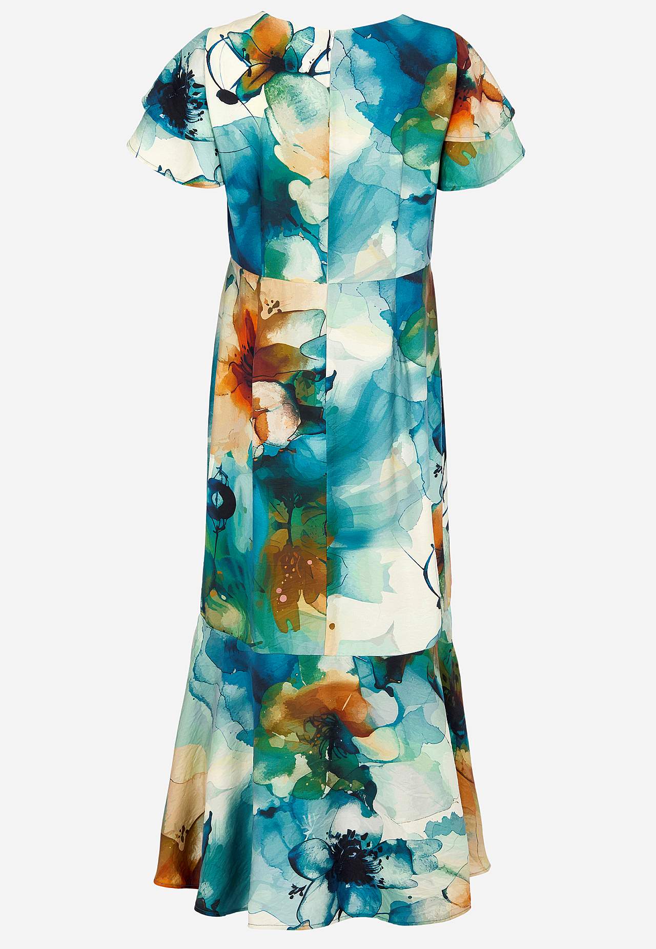 Volangkjole med sommerfugleærmer | Cellbes